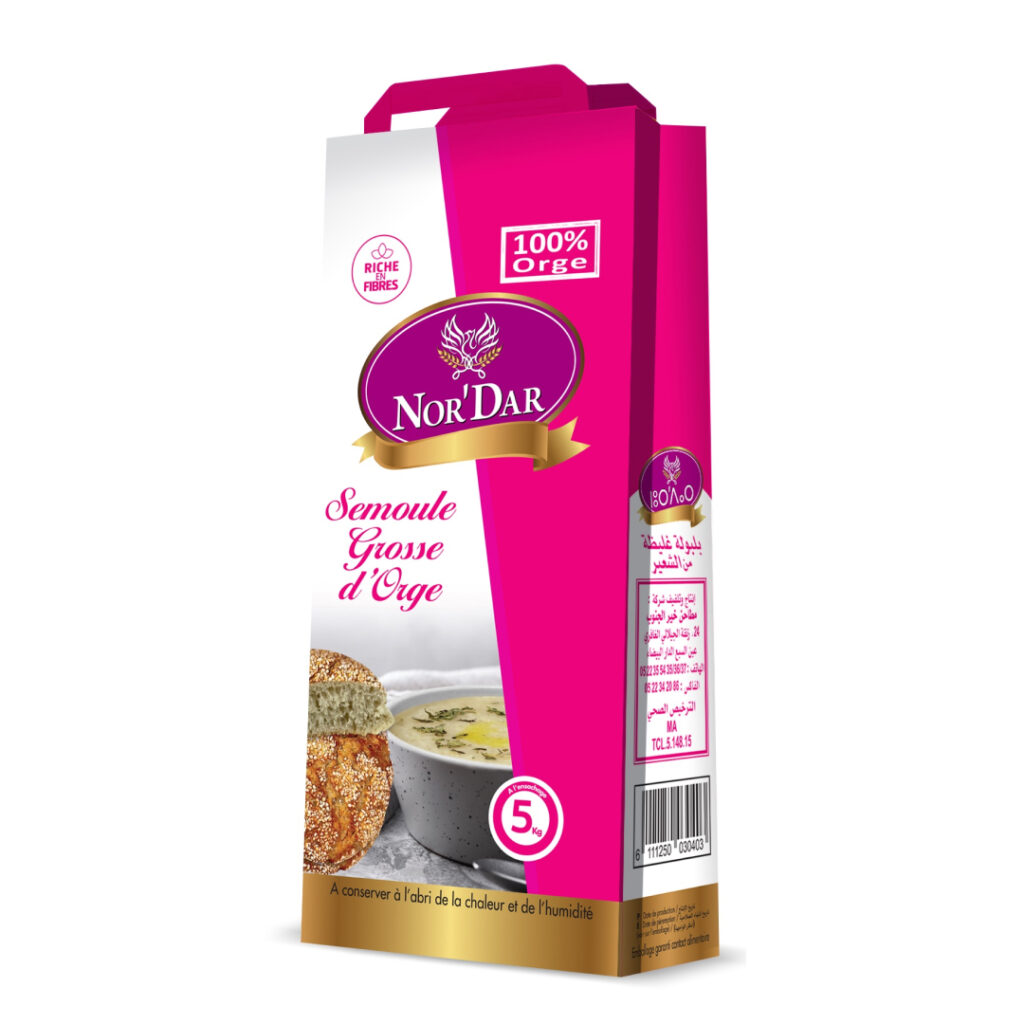 Nor'Dar Coarse Barley Semolina - 5kg - Africa Feed and Food