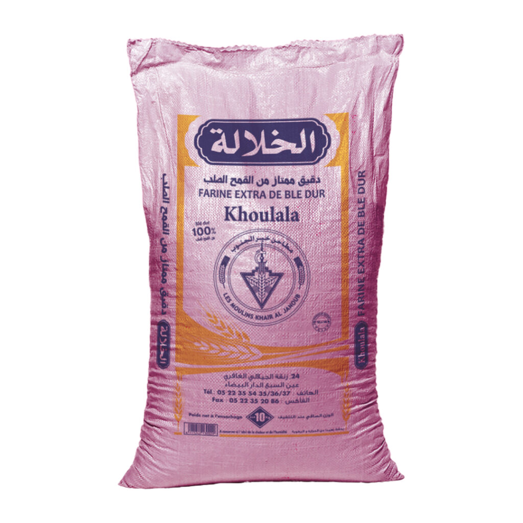Khoulala Durum Wheat Flour Extra - 25kg - Africa Feed and Food