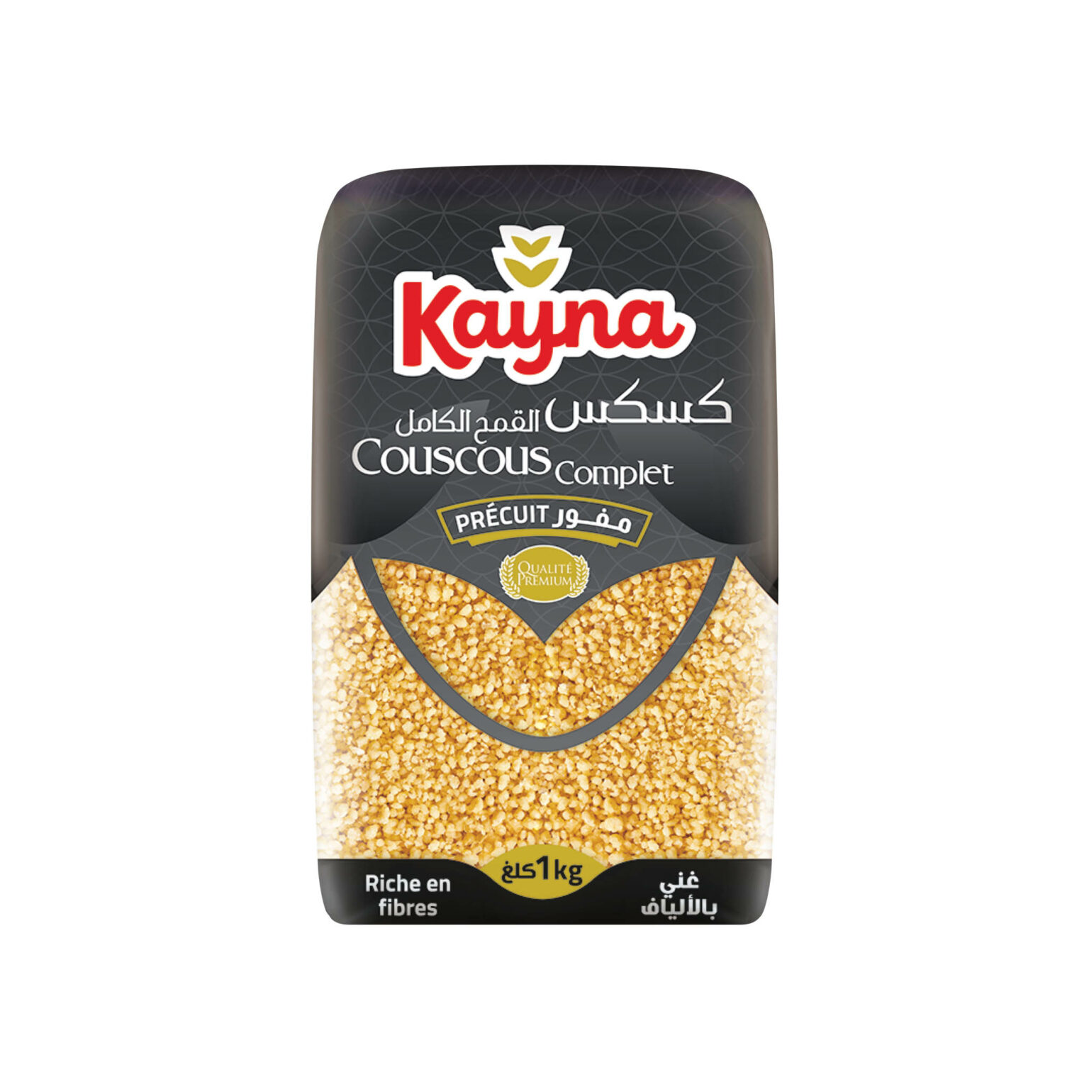 Kayna Whole Wheat Couscous - 1kg - Africa Feed and Food