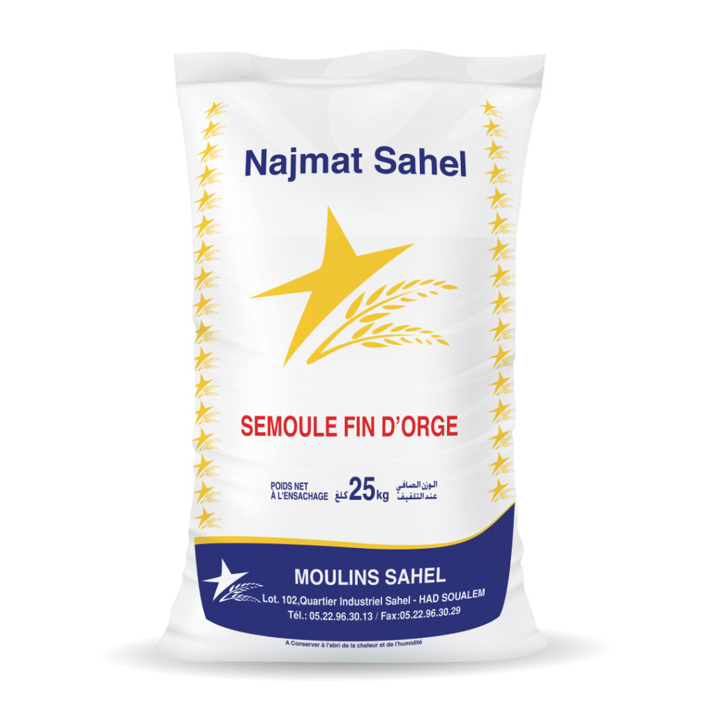 Najmat Sahel Fine Barley Semolina - 25kg - Africa Feed and Food